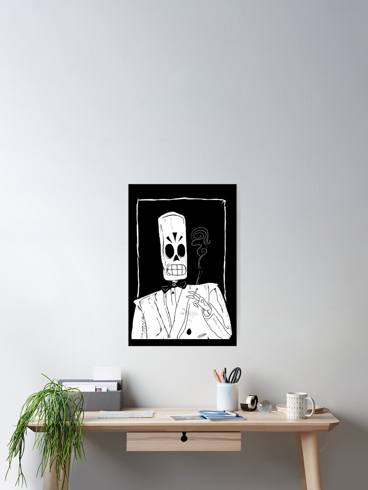 "Grim" Poster for Sale by CreatedByImrie | Redbubble