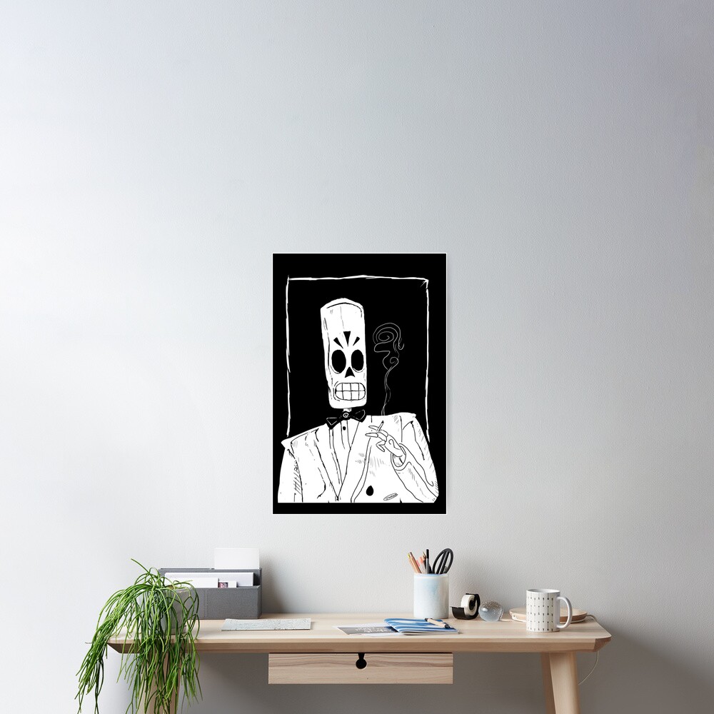 "Grim" Poster for Sale by CreatedByImrie | Redbubble