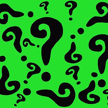 "The Riddler" Sticker for Sale by eccentrics | Redbubble