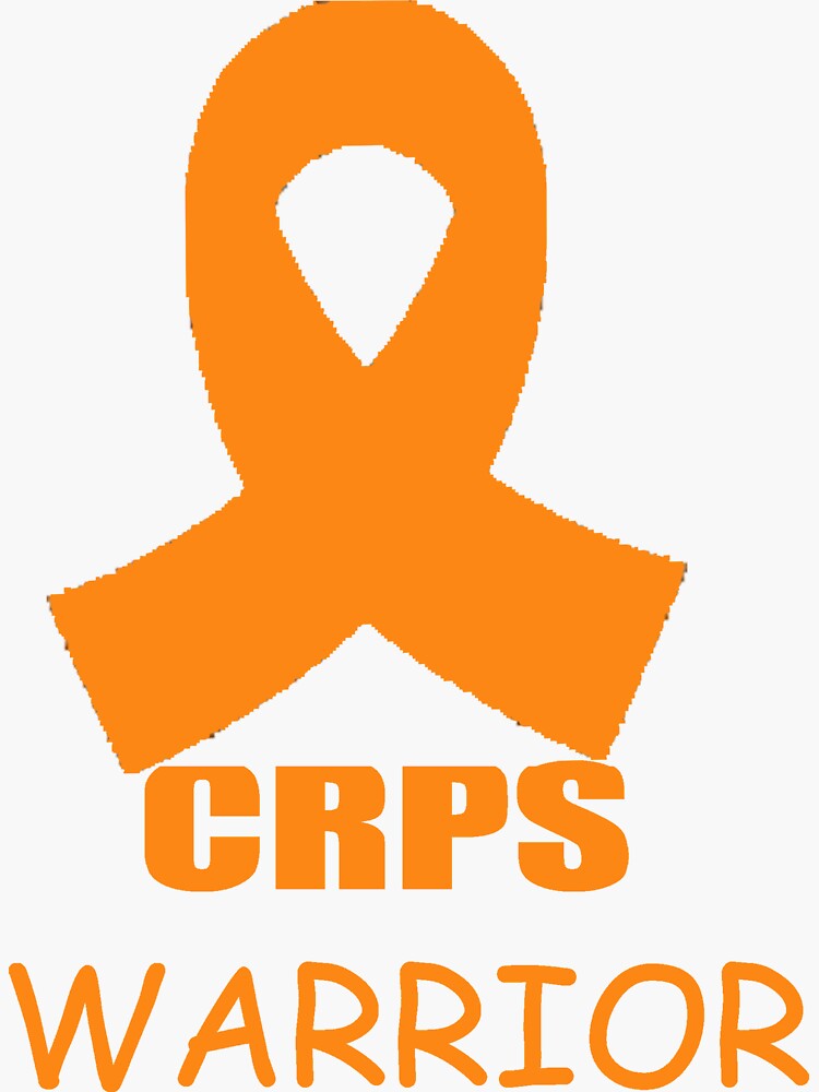 "CRPS WARRIOR " Sticker for Sale by greartshop1 | Redbubble