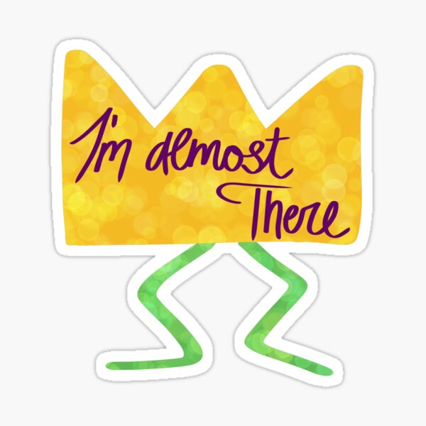 "Princess and The Frog "I'm Almost There"" Sticker by jpd13 | Redbubble