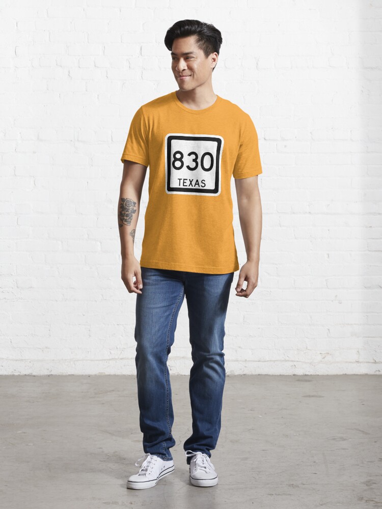 "Texas State Route 830 (Area Code 830)" T-shirt by SRnAC | Redbubble