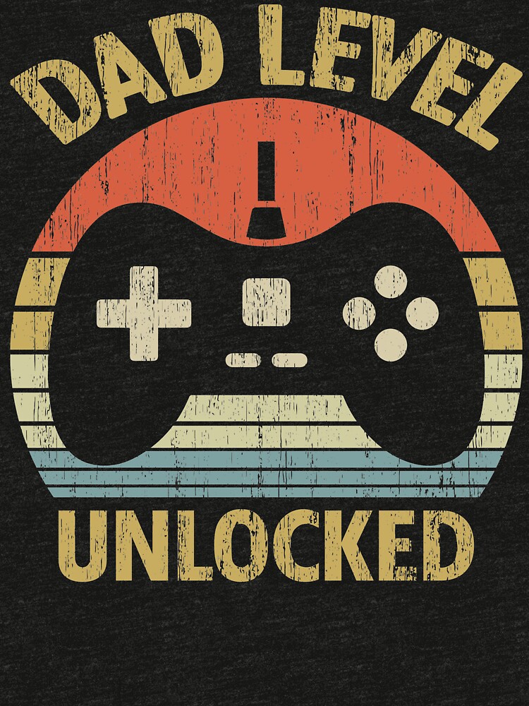 "Dad Level Unlocked - New Dad First Time Dad Daddy To Be Fathers Day ...