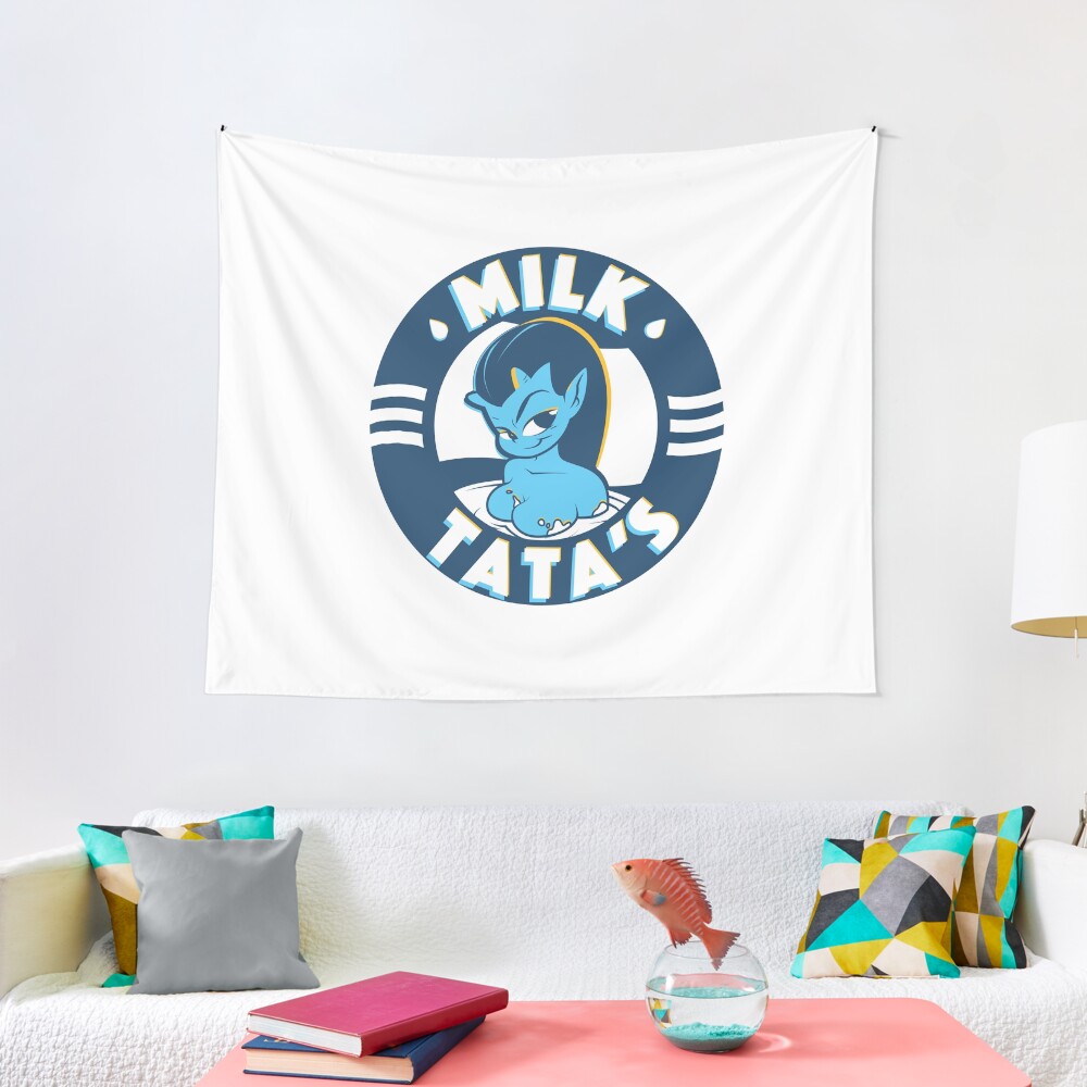 "Milk Tata's" Tapestry for Sale by SixtyNoice | Redbubble