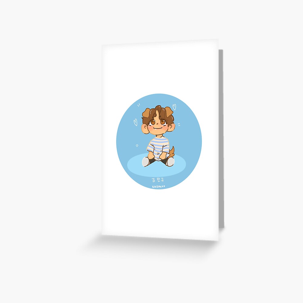 "Puppy Mingyu Chibi" Sticker for Sale by kaiimoo | Redbubble