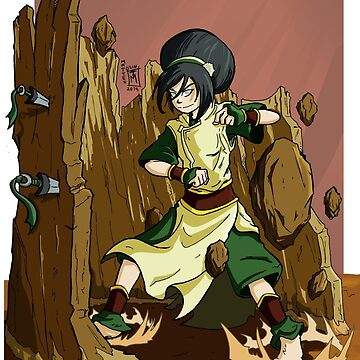 "Toph" Poster for Sale by MatteoTosin | Redbubble