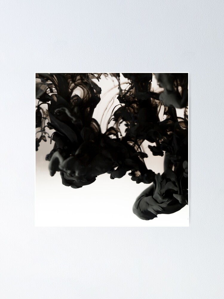 "Black diffusion" Poster by Trassia | Redbubble