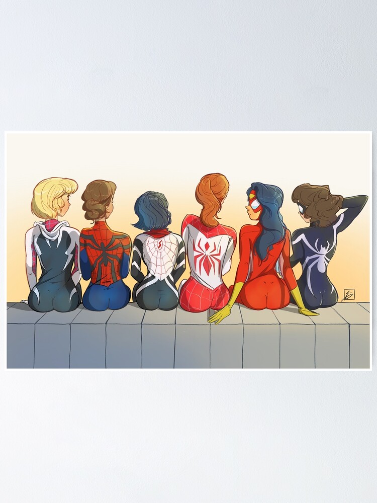 "Spider girls Back Catalog" Poster for Sale by NoahEisenman | Redbubble