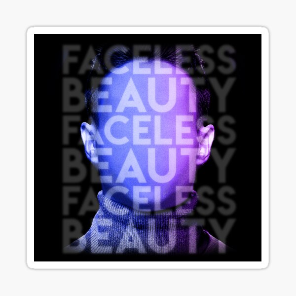 "Faceless Beauty" Sticker for Sale by Lhadii | Redbubble