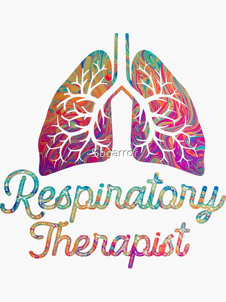 "Respiratory Therapist Are Heroes" Sticker for Sale by Sbgarror | Redbubble