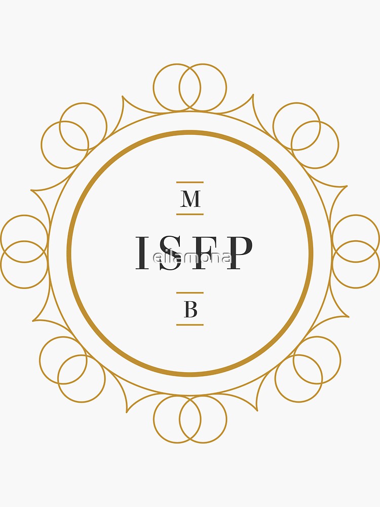 "ISFP Ornamental Insignia (light)" Sticker for Sale by eilamona | Redbubble