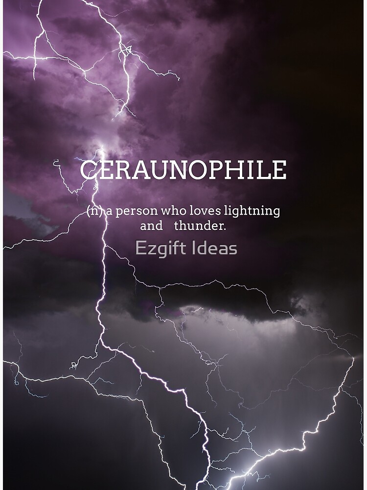 Ceraunophile Premium Matte Vertical Poster sold by Elizabeth Santos ...