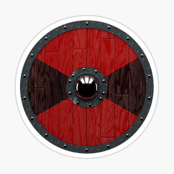 "Viking Shield" Sticker by tomarto13 | Redbubble