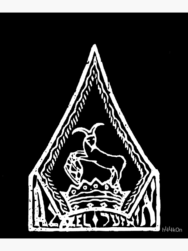 "Azazel Satan Goat Demon Grimoire Occult Satanism" Photographic Print ...