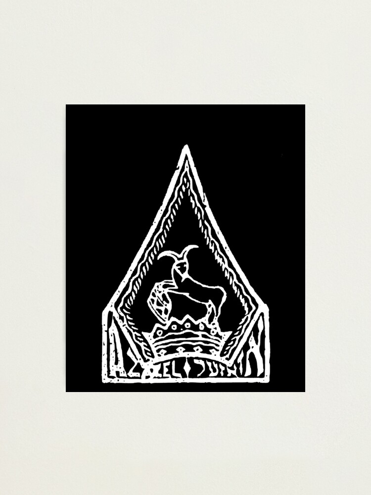 "Azazel Satan Goat Demon Grimoire Occult Satanism" Photographic Print ...