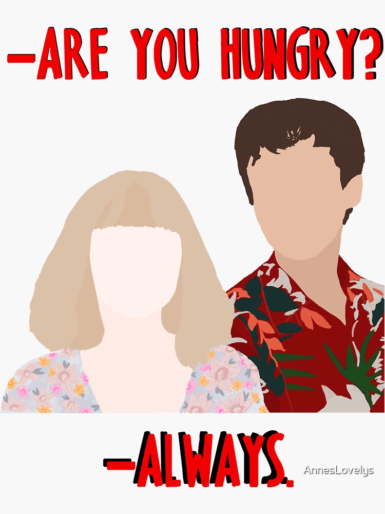 "teotfw James and Alyssa" Sticker for Sale by AnnesLovelys | Redbubble