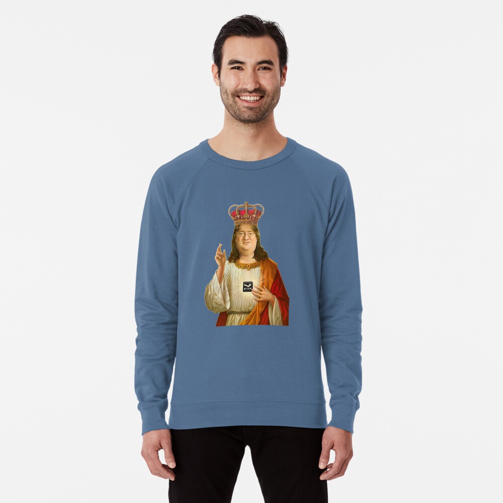 "Prayse Lord Gaben" Sticker for Sale by gungable | Redbubble