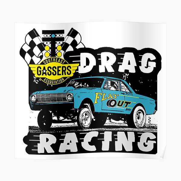 Drag Racing Posters | Redbubble