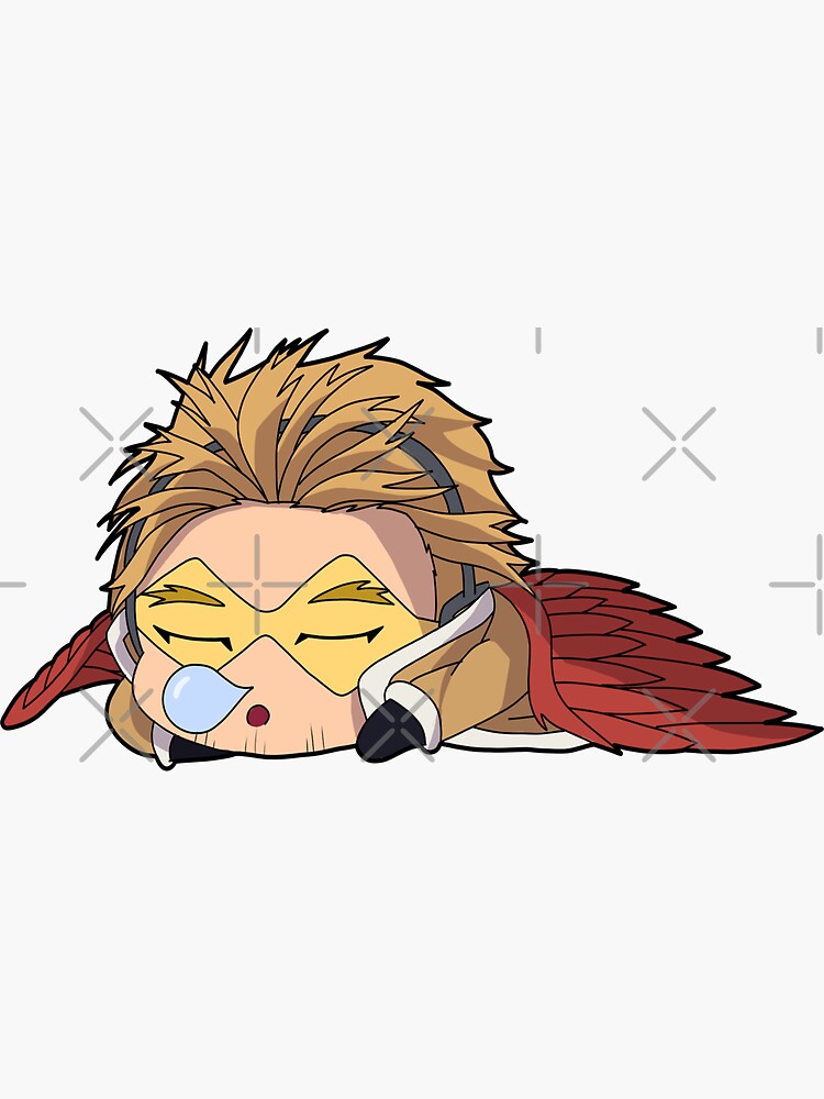 "Keigo 'Hawks' Takami" Sticker for Sale by valluna143 | Redbubble