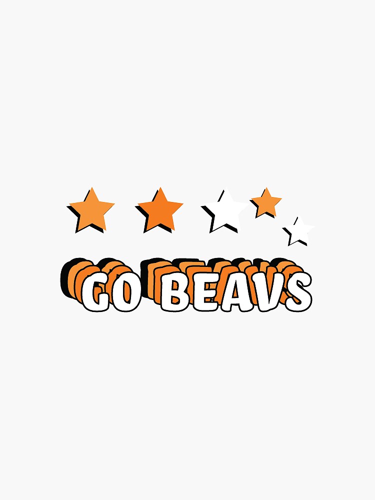 "Go Beavs! OSU Oregon sticker pack" Sticker for Sale by chanoopy ...