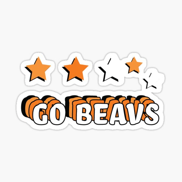 "Go Beavs! OSU Oregon sticker pack" Sticker for Sale by chanoopy ...