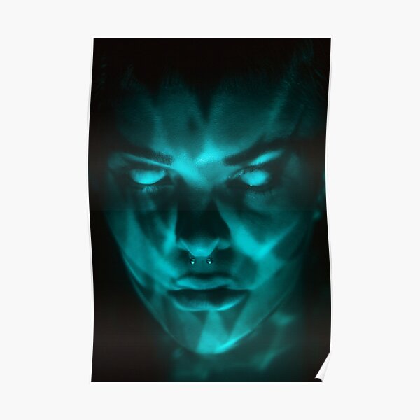 "Ocean Demon - Self Portrait" Poster for Sale by ellarj99 | Redbubble