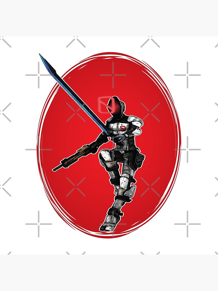 "Zer0 The Assassin Borderlands" Coasters (Set of 4) for Sale by ...