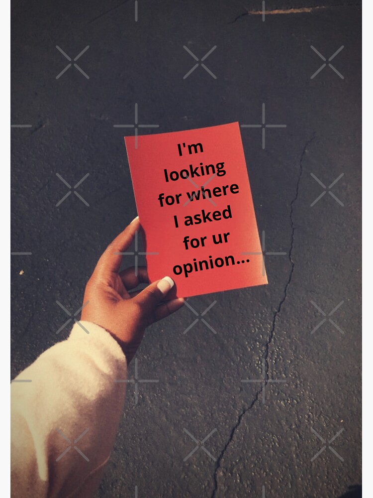 "Meme bad mood" Sticker by JINNAEM | Redbubble