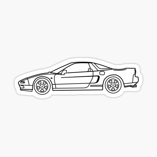 "Honda NSX" Sticker by Aurealis | Redbubble
