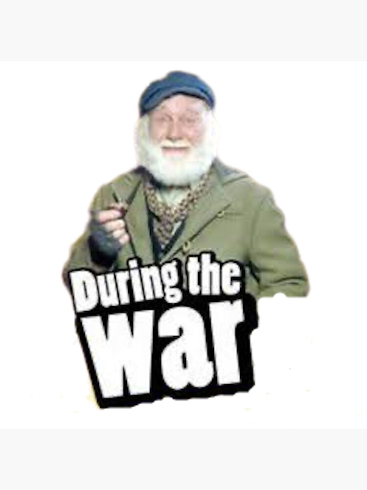 "Uncle Albert during the war" Poster for Sale by rgil7 | Redbubble