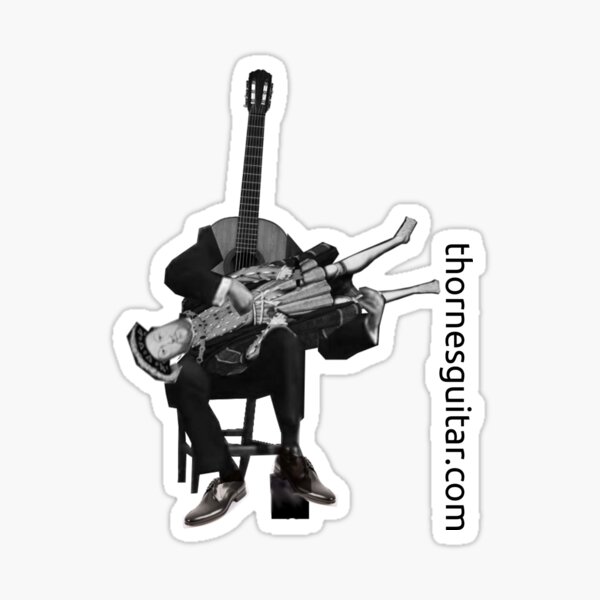 Classical Guitar Stickers | Redbubble