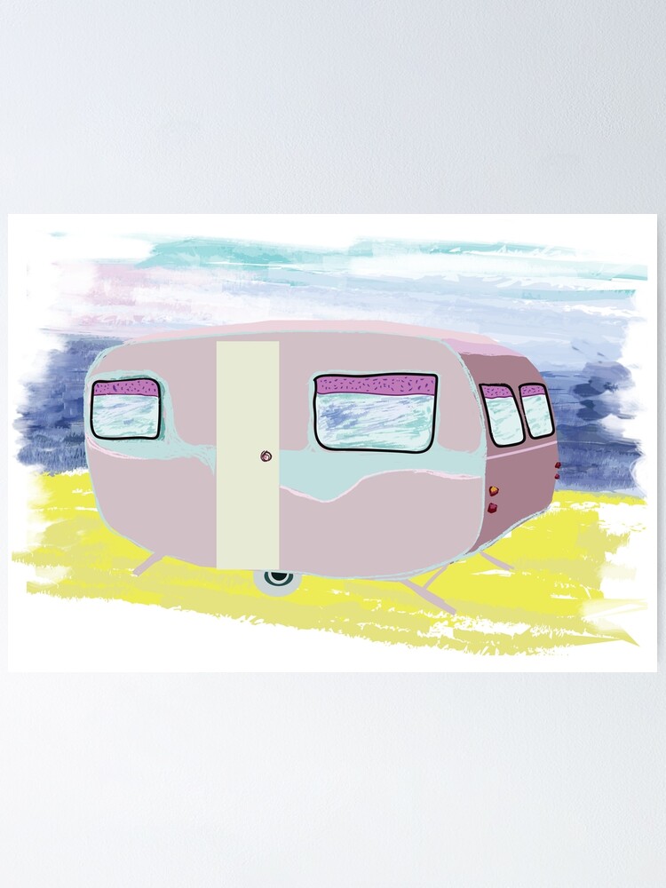 " Caravan " Poster by Manitarka | Redbubble