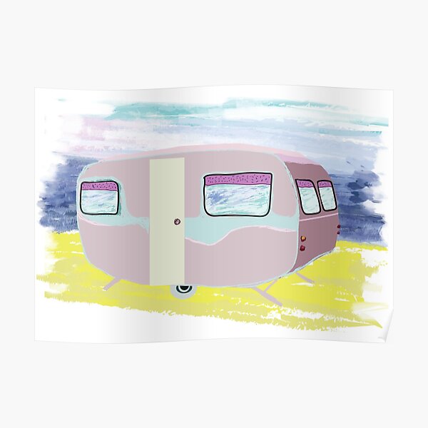 " Caravan " Poster by Manitarka | Redbubble