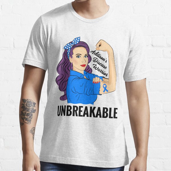 "Addisons Disease Awareness Primary Adrenal Insufficiency" T-shirt for ...