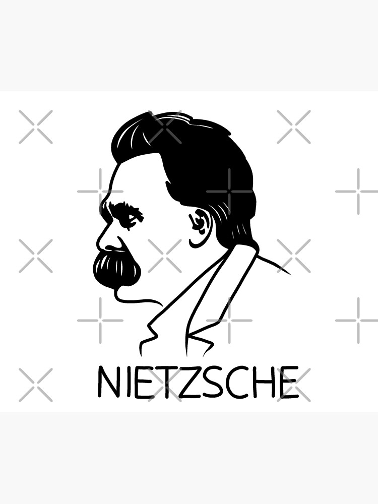 "Friedrich Nietzsche" Poster by ValentinaHramov | Redbubble