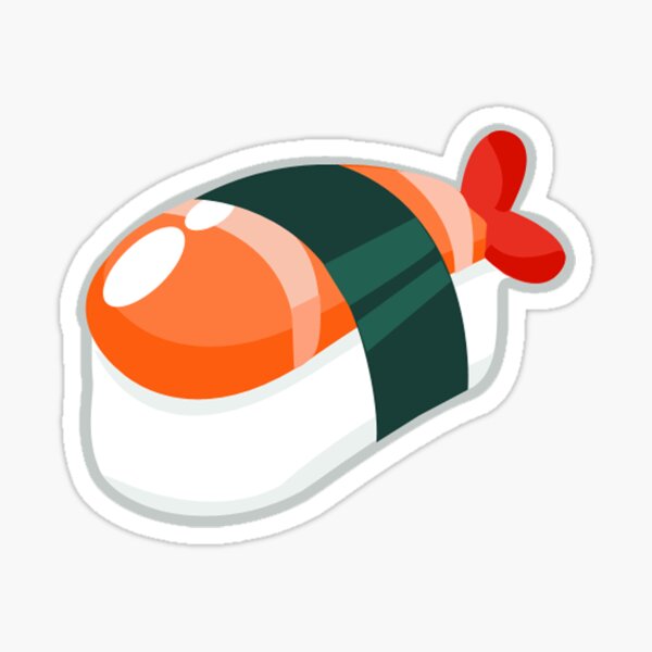 "Sashimi " Sticker by Art-Earthling | Redbubble