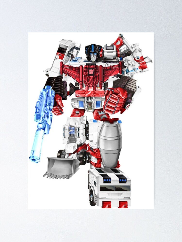 "Shattered Glass Devastator" Poster for Sale by Draconis130 | Redbubble