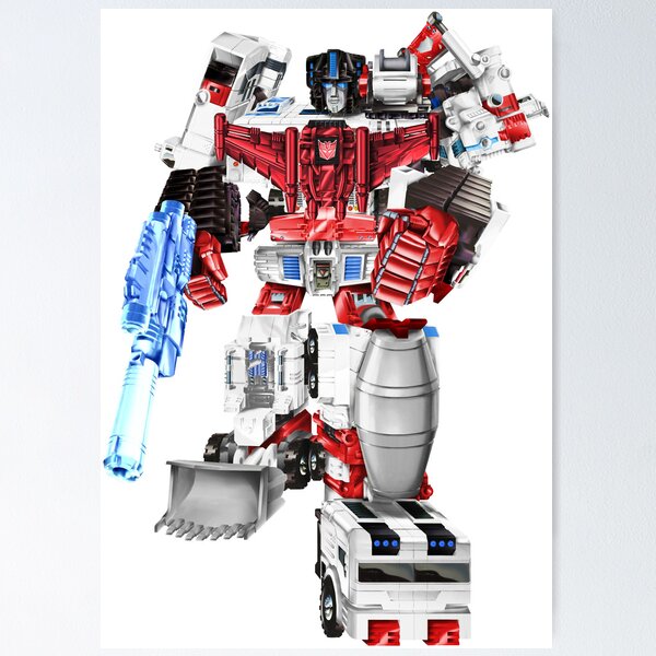 "Shattered Glass Devastator" Poster for Sale by Draconis130 | Redbubble
