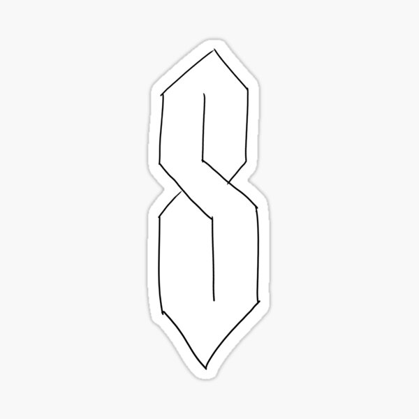 "The Cool S" Sticker for Sale by thebcarts | Redbubble