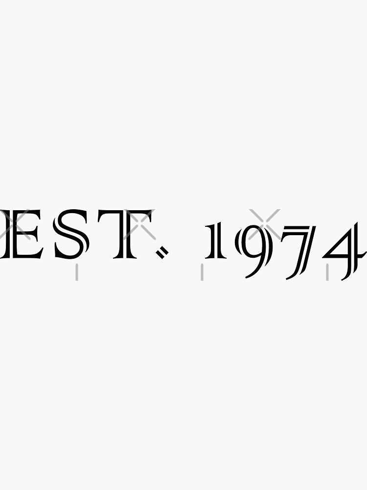 The 1974 Logo