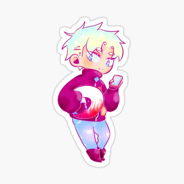 "Bae on Delivery Cute Chad Chase Howler" Sticker for Sale by cinah ...