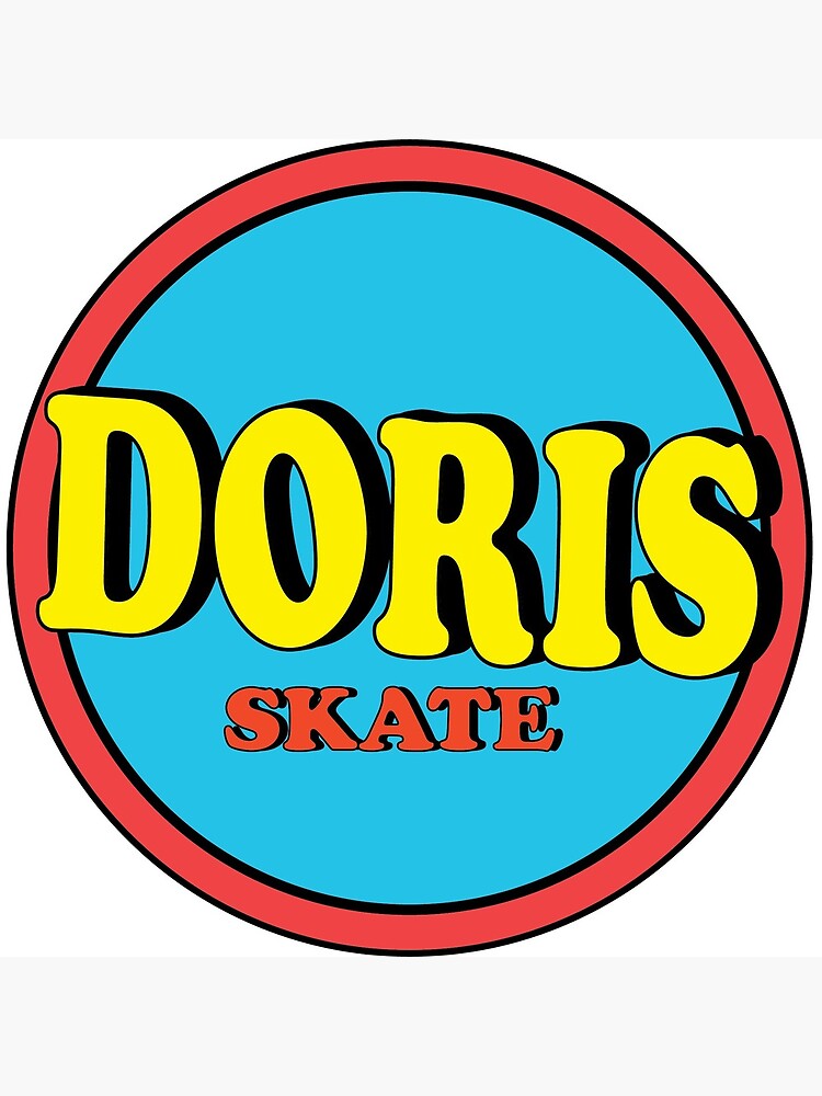 "Doris Skate Logo" Photographic Print for Sale by DorisSkate | Redbubble