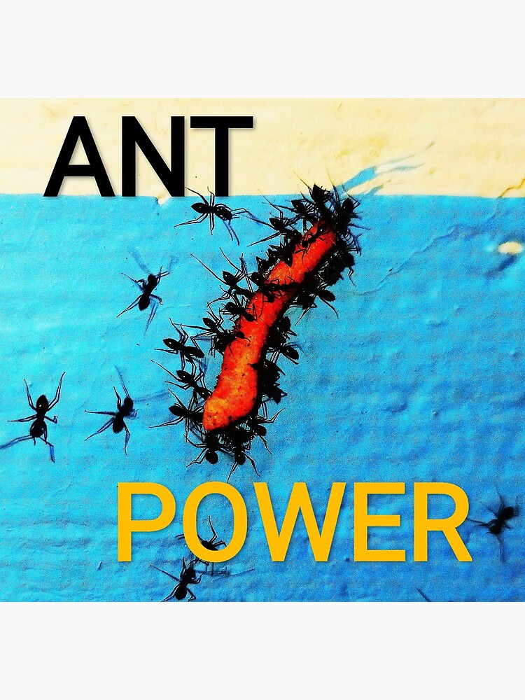 "ant power" Canvas Print for Sale by sanjaymochi | Redbubble
