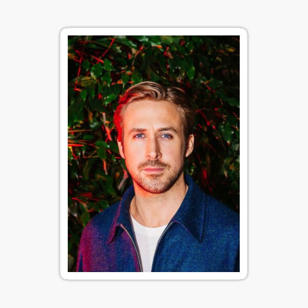 "Ryan gosling" Sticker by tinetakaya | Redbubble