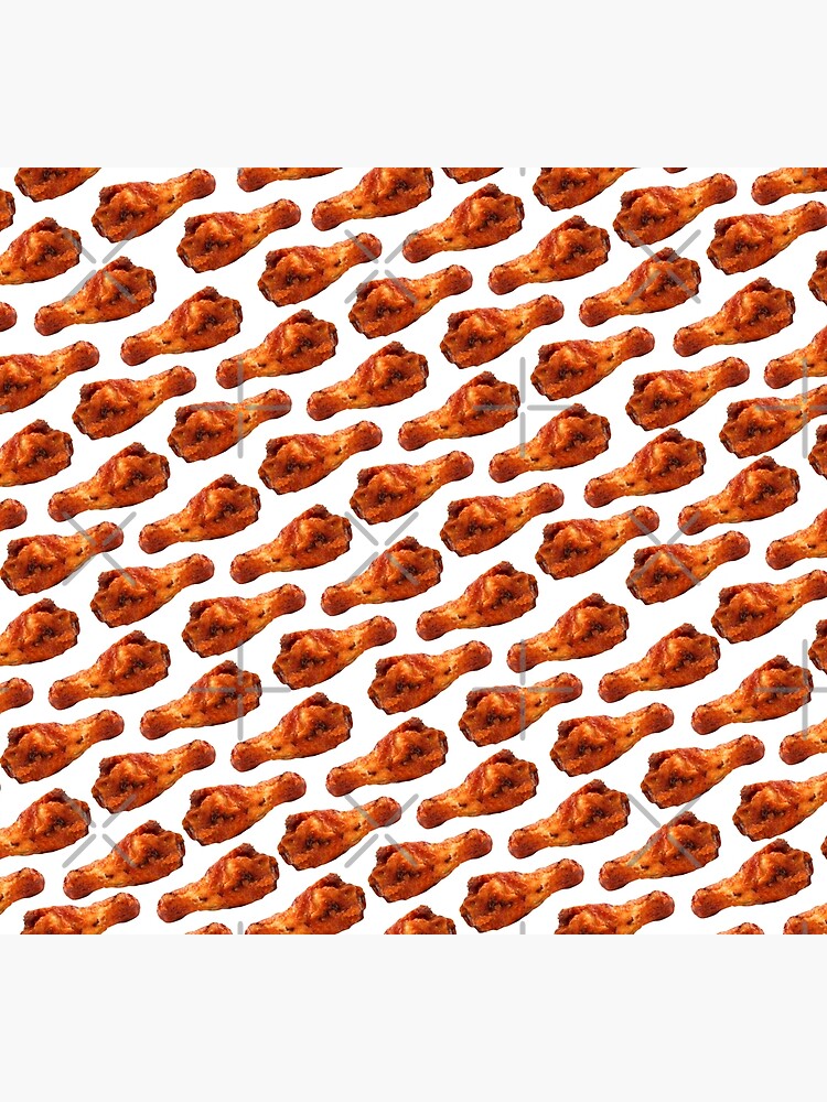 Buffalo Chicken Wing Pattern Socks
