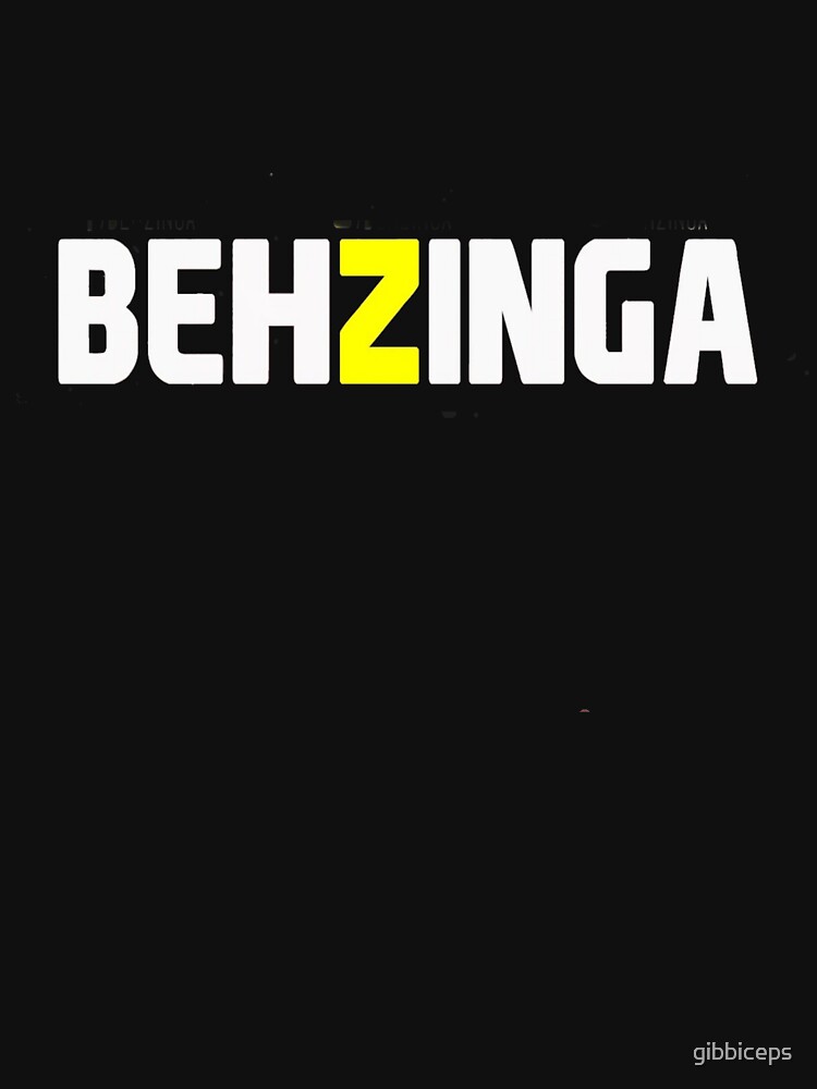 "Behzinga logo" T-shirt for Sale by gibbiceps | Redbubble | behzinga t ...