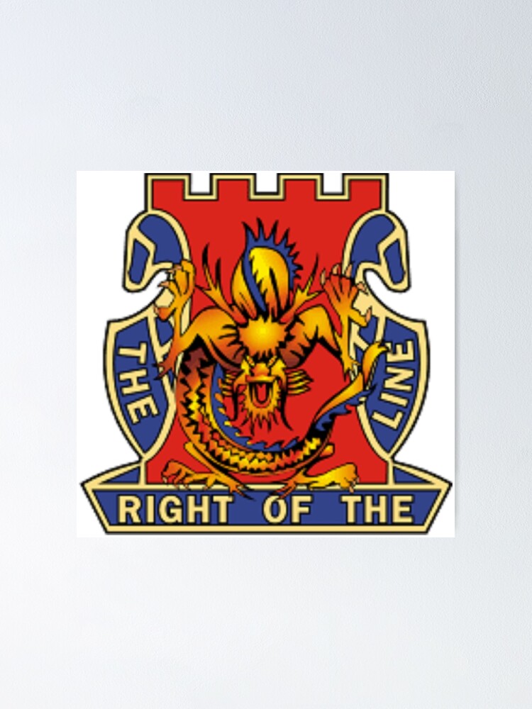 "US Army 14th Infantry Regiment DUI Sticker" Poster for Sale by ...