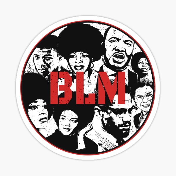 "BLM - Legendary black civil rights activists in african american ...