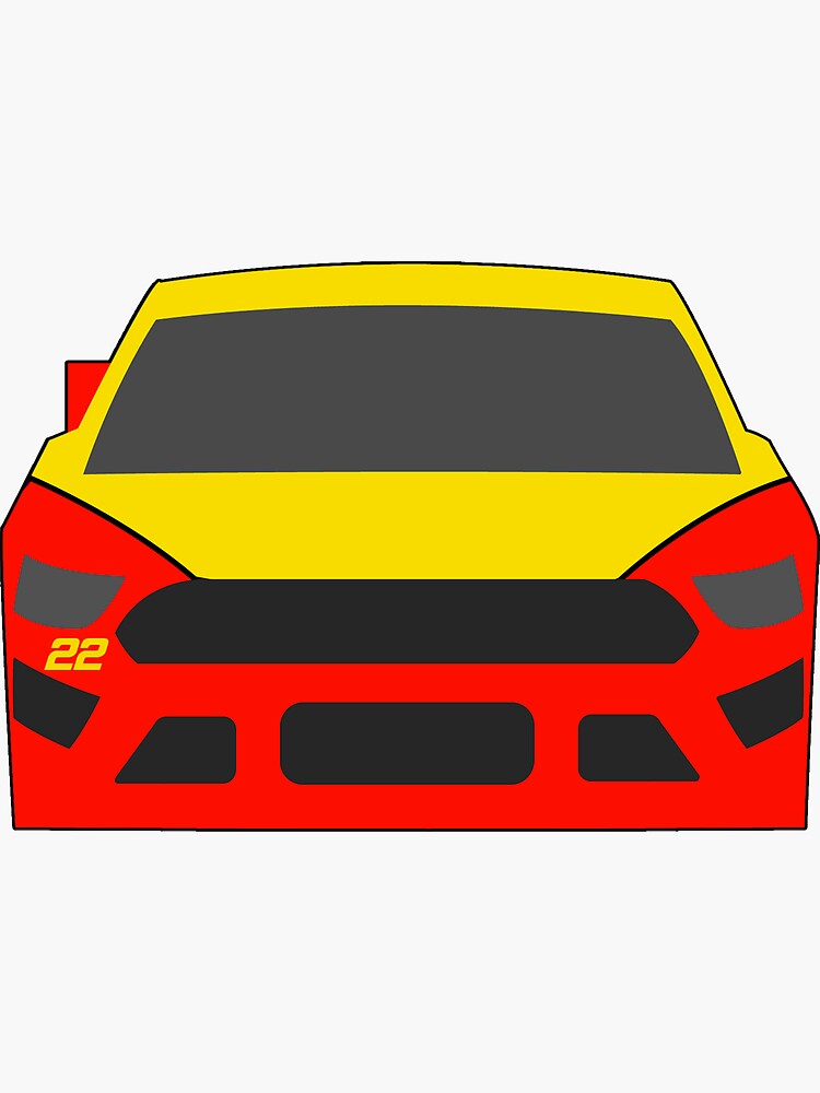 "Nascar Joey Logano Pennzoil/Shell EMotorcon" Sticker for Sale by ...