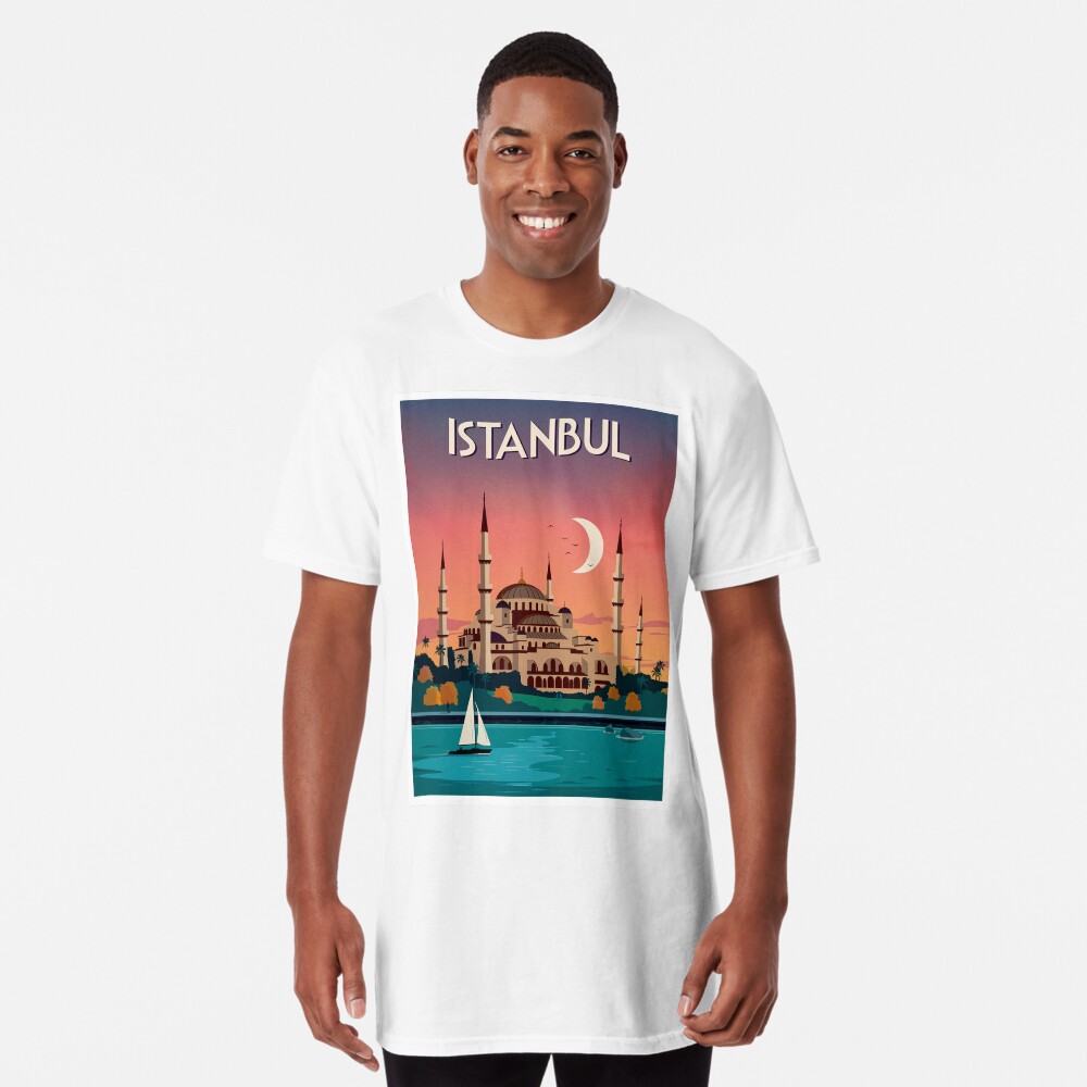 "ISTANBUL : Vintage Travel and Tourism Advertising Print" Sticker for ...